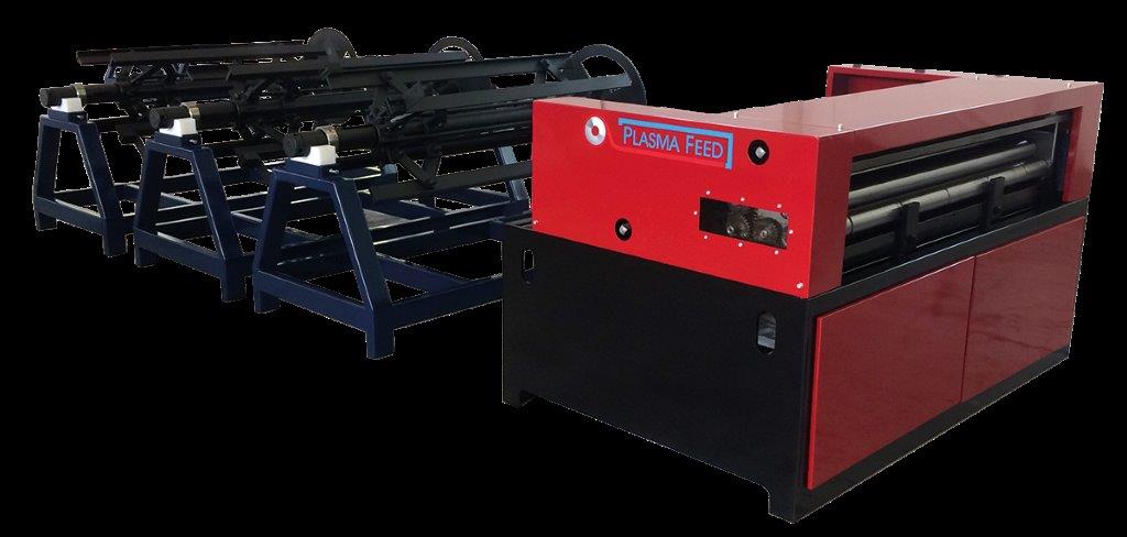 Eagle Morlin Plasma Coil Feed with A Frame Coils — Iron Forge Industrial