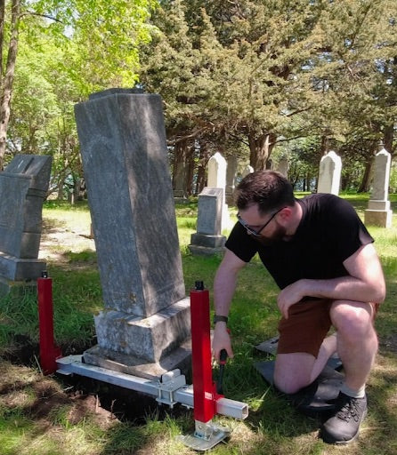 Tombstone Jack TJ4200 (Monument lifting and leveling Device) — Iron ...